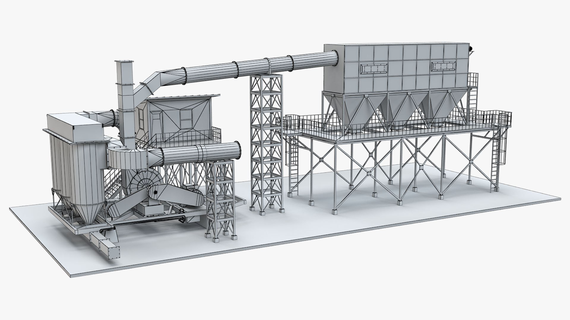 3D Dust Collector Model - TurboSquid 1511940