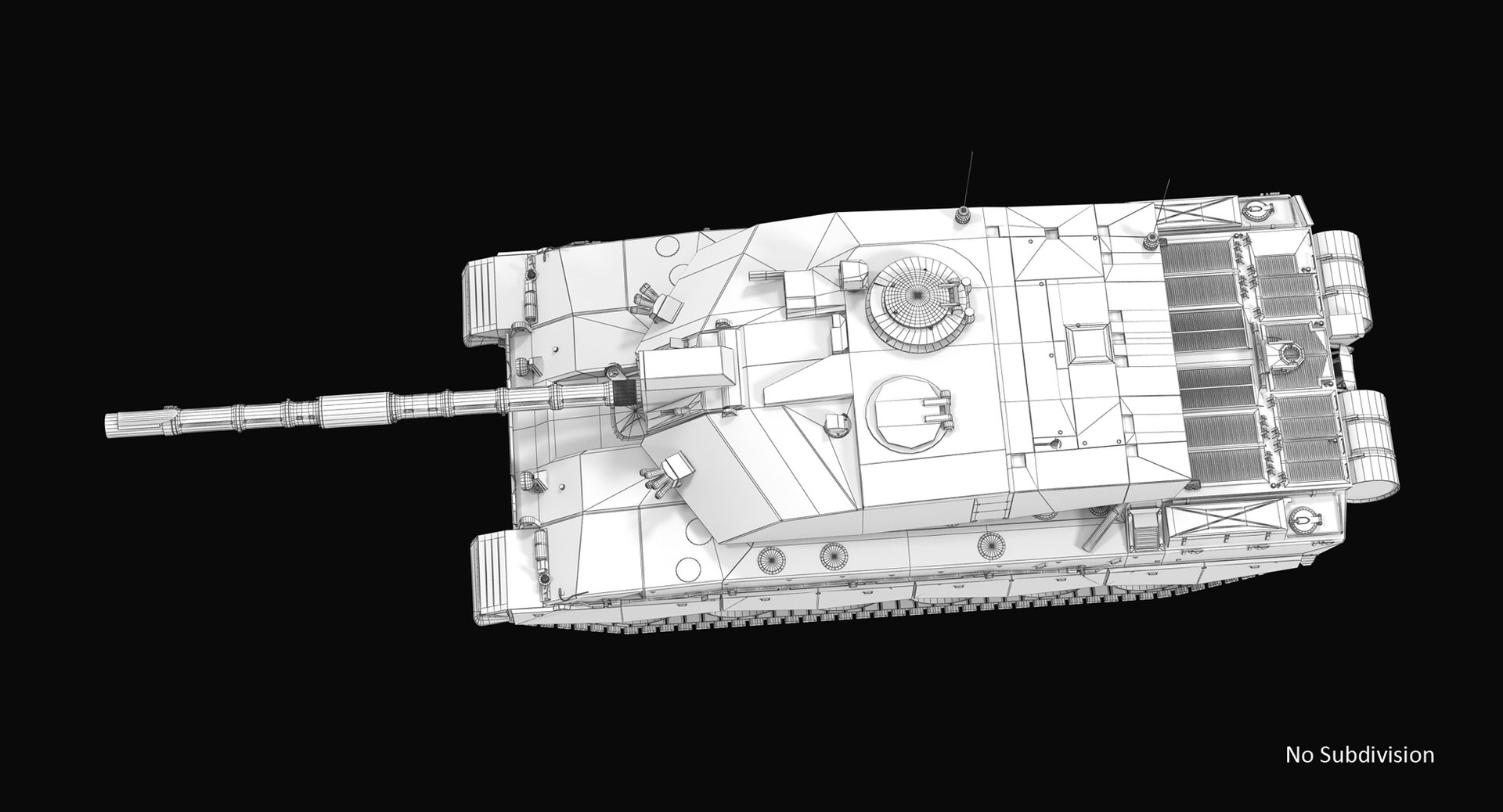 3d model fv 4034 challenger 2