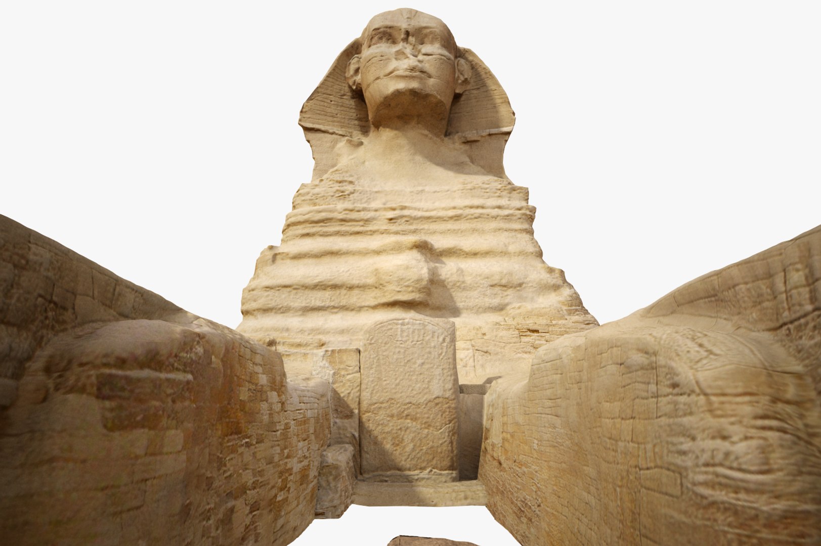 Great Sphinx Giza Scan 3D Model - TurboSquid 1302443
