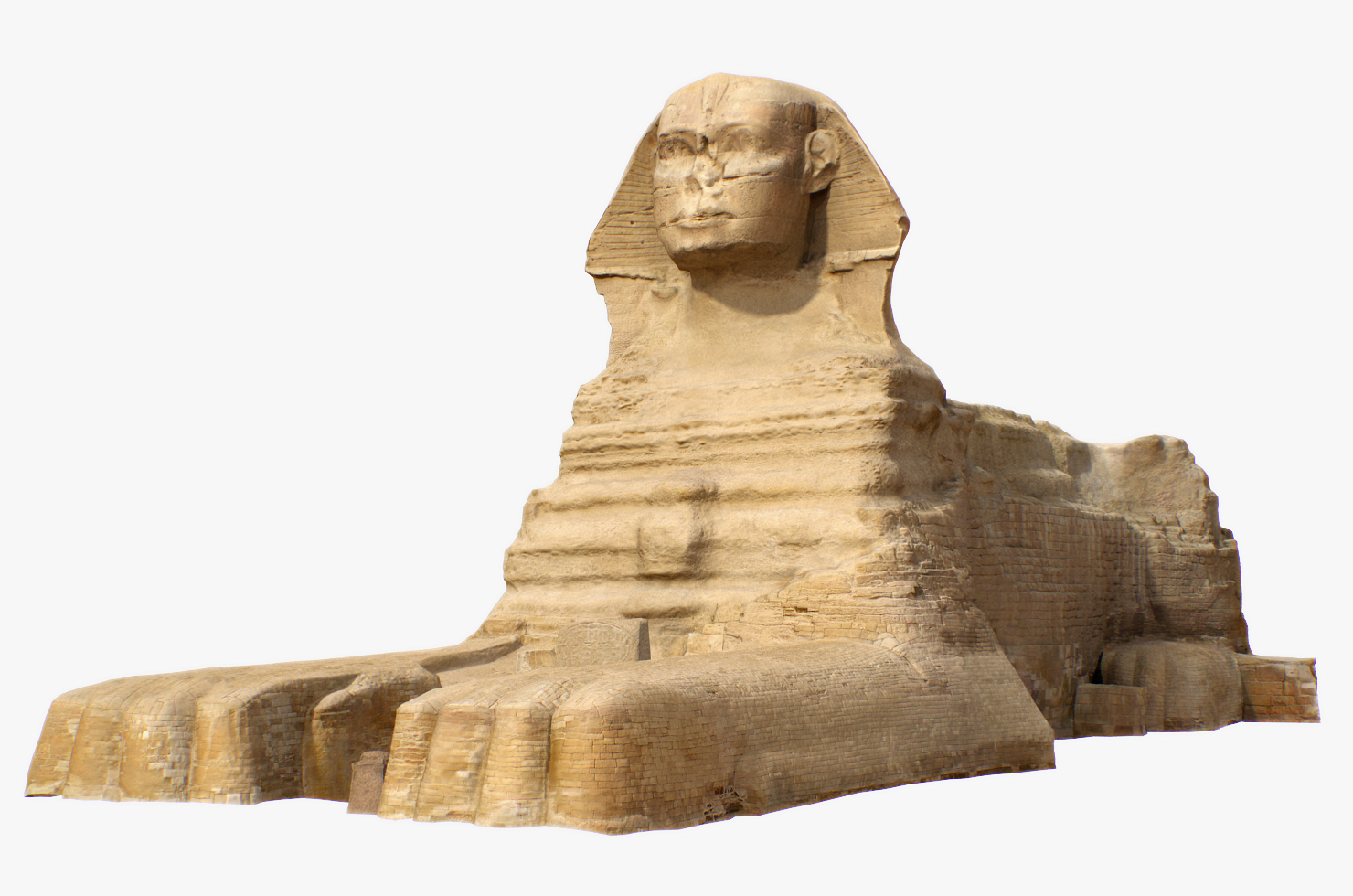 Great sphinx giza scan 3D model - TurboSquid 1302443