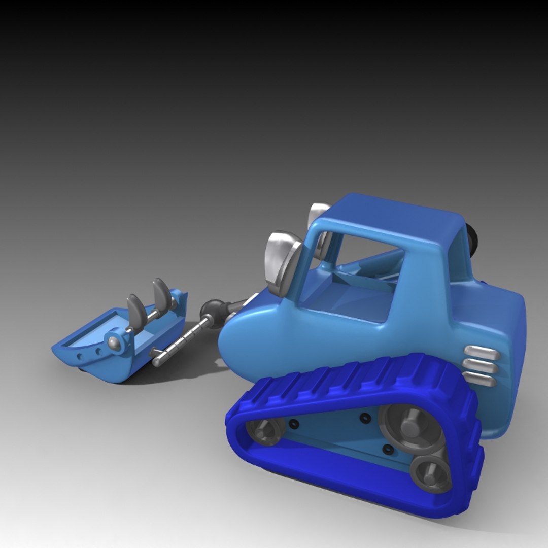 Scratch Tv Bob 3d Model