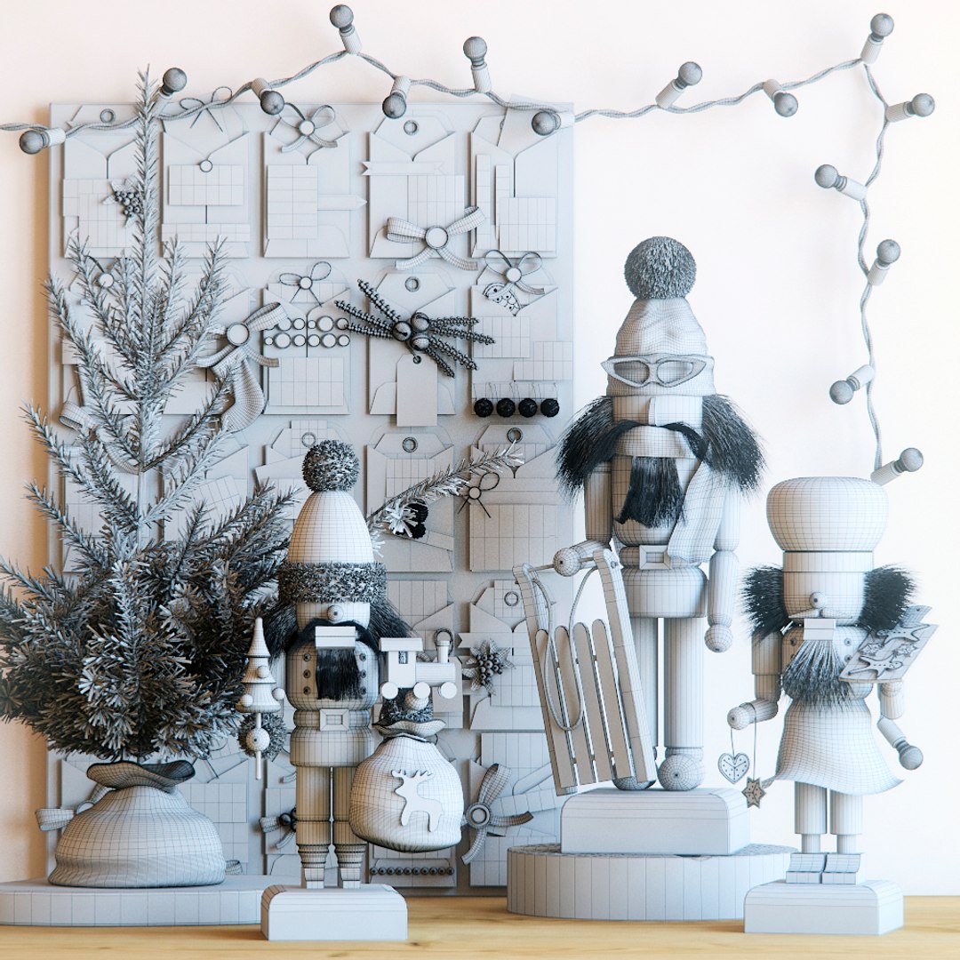 3D Nutcracker Model - TurboSquid 1237185