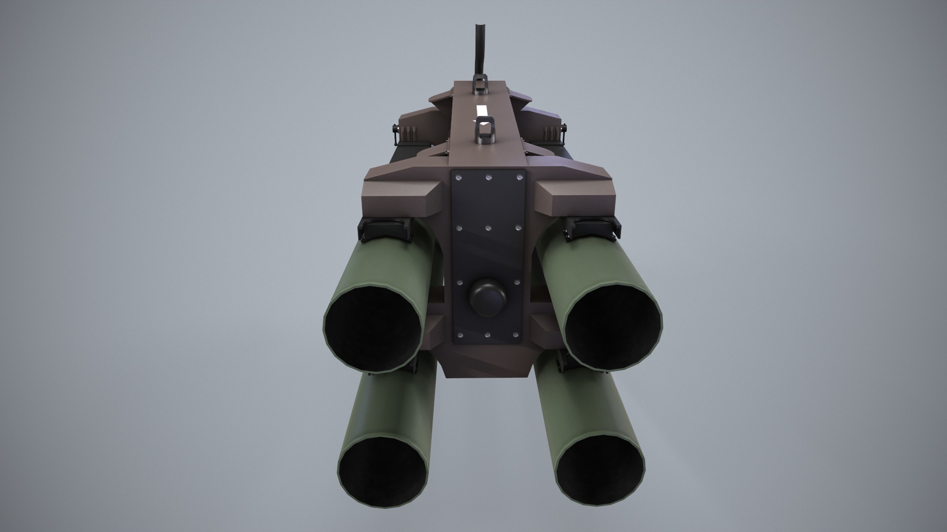 Launcher Spike ER With Missile 3D Model - TurboSquid 2221658