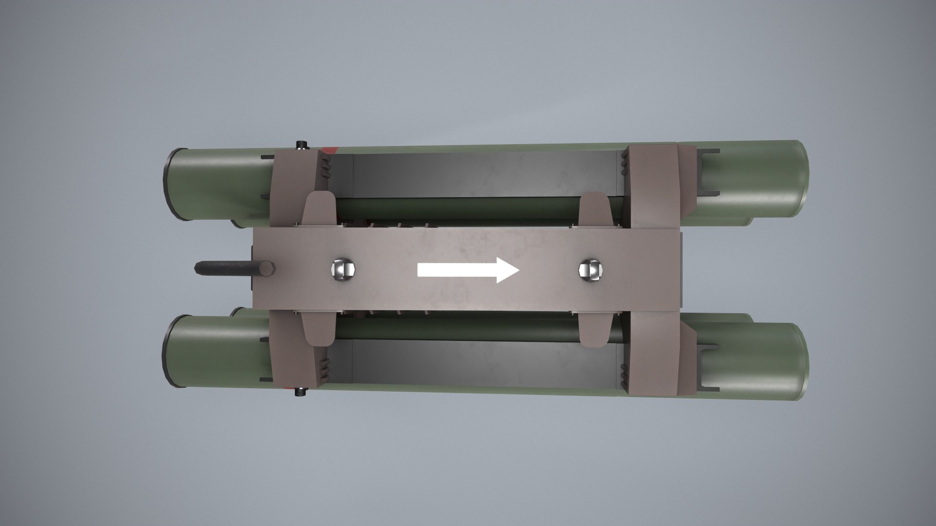 Launcher Spike ER With Missile 3D Model - TurboSquid 2221658