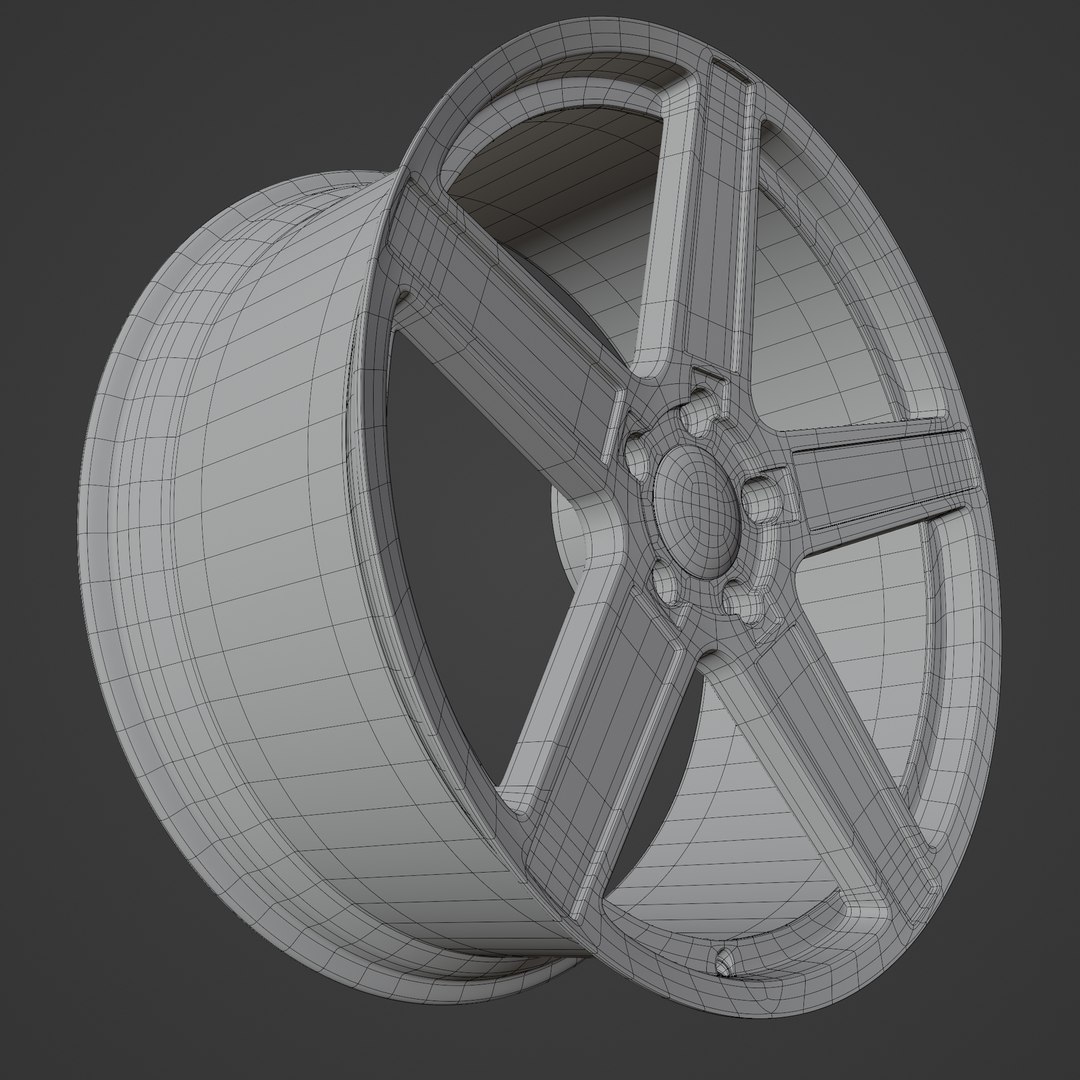 3D Car Wheel Rim model - TurboSquid 2111138
