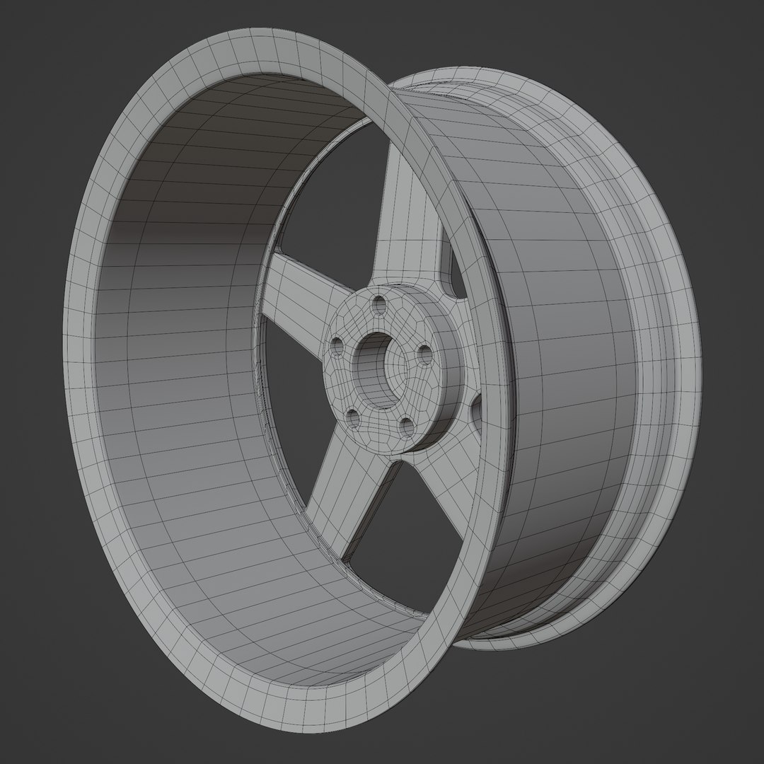 3D Car Wheel Rim model - TurboSquid 2111138