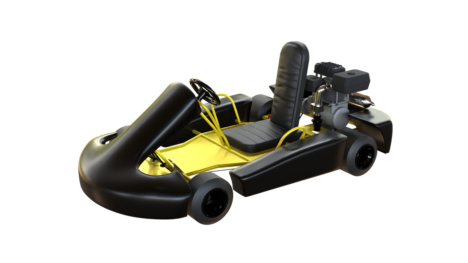 Go Kart 3D - TurboSquid 2228414