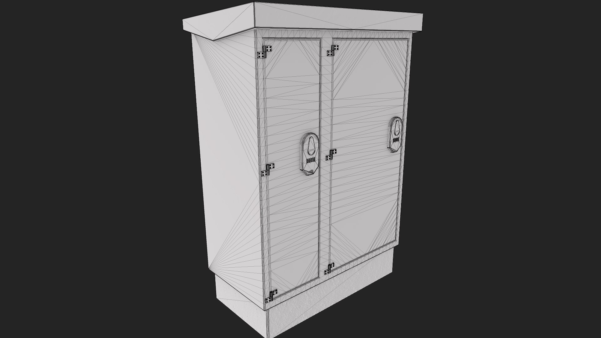Dutch Electrical Box 3D Model - TurboSquid 2002907