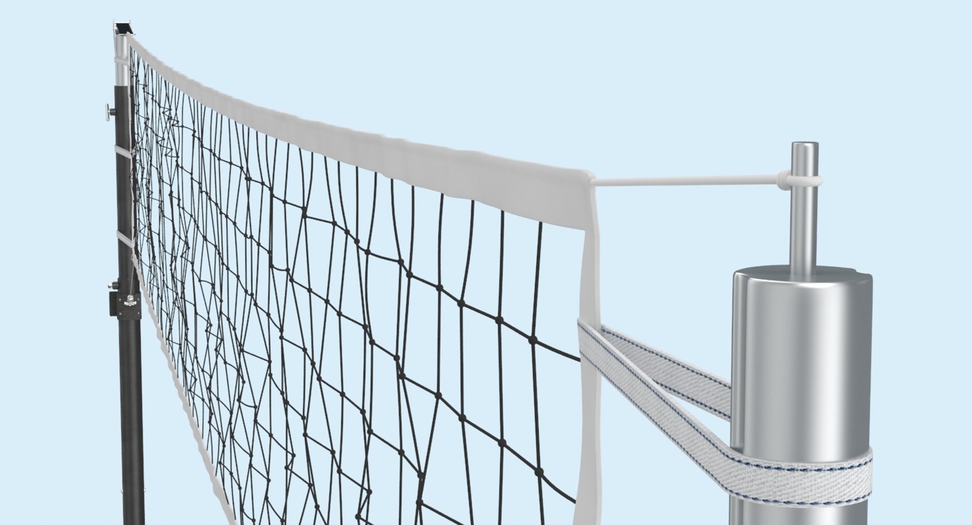 3d Max Volleyball Net