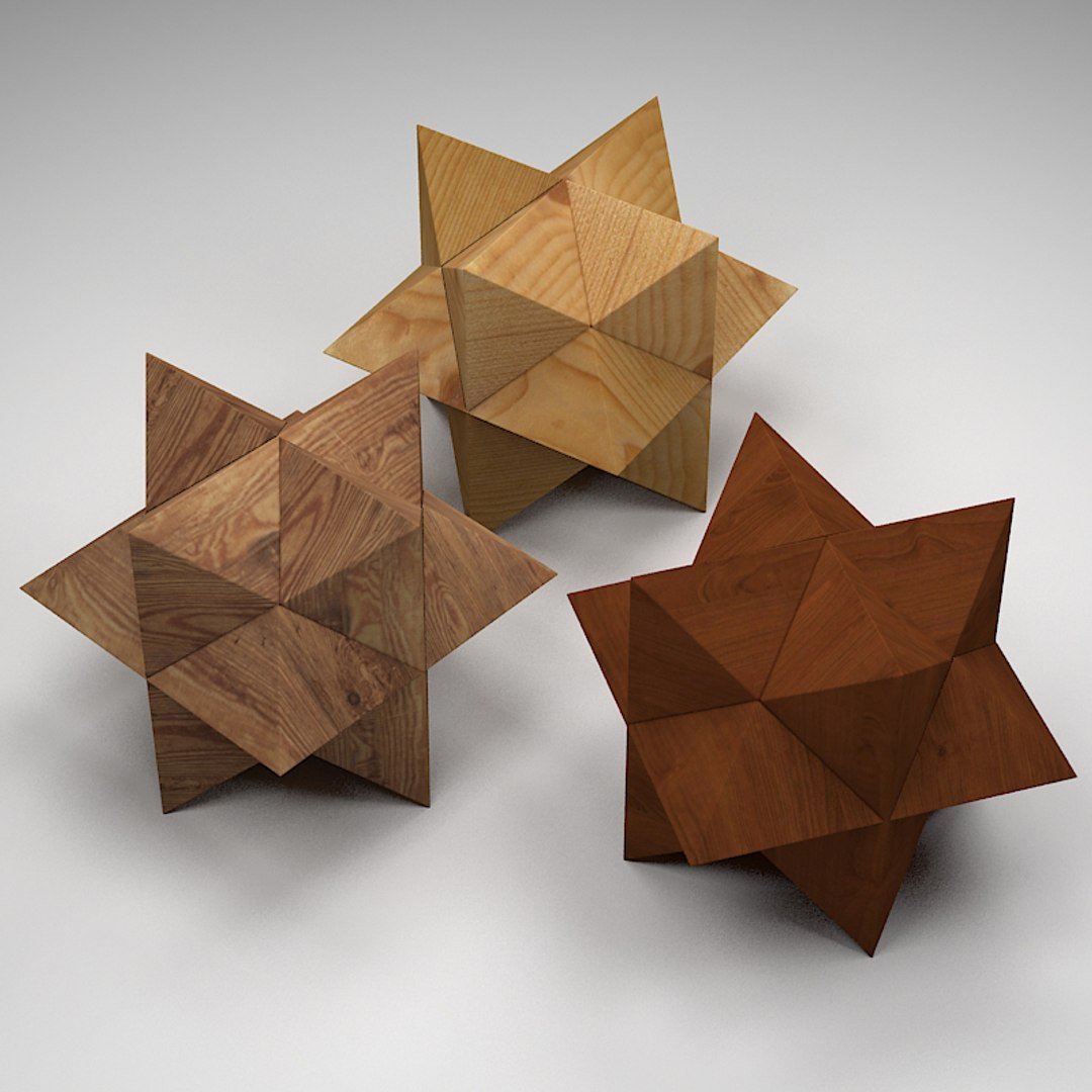 Wooden Star Puzzle Wood Max