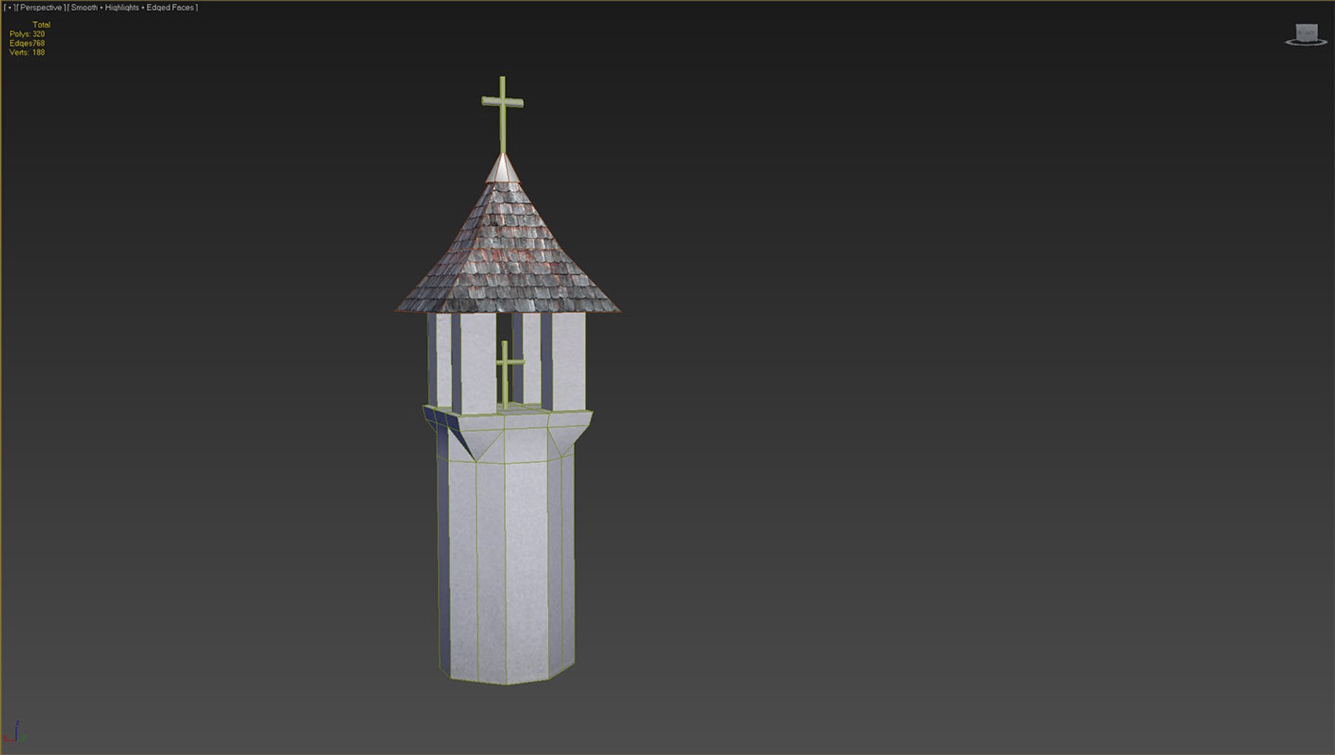 3d model of traditional games houses