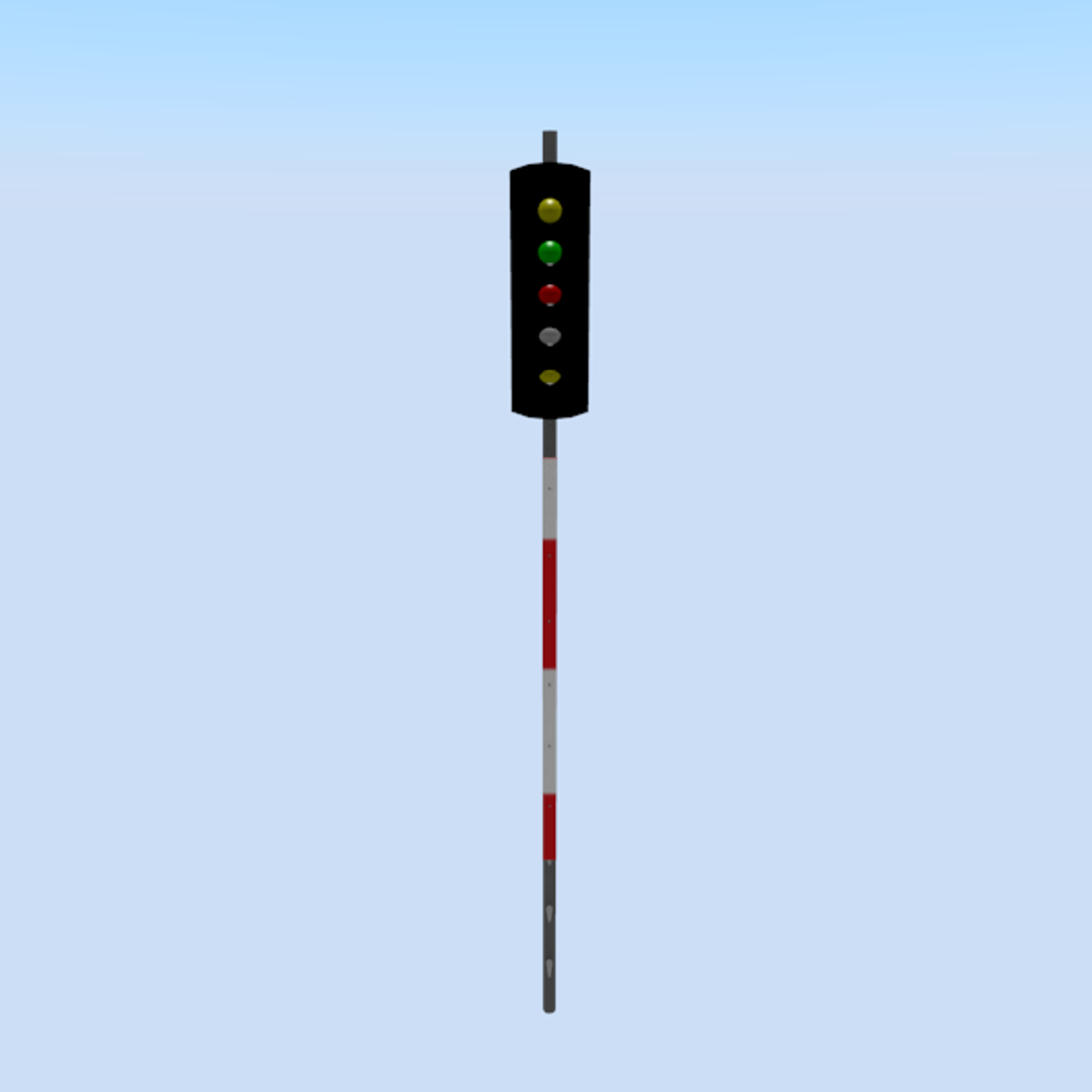3d Model Signal Lights