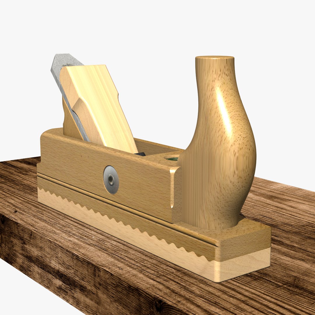 3d Scrub Plane Model