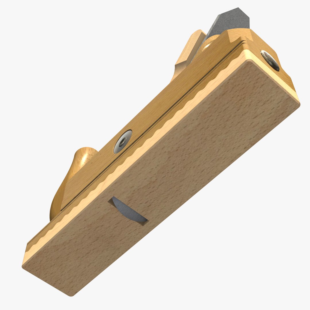 3d Scrub Plane Model