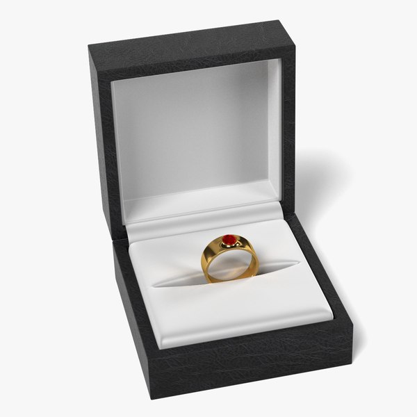ring box 3d 3ds