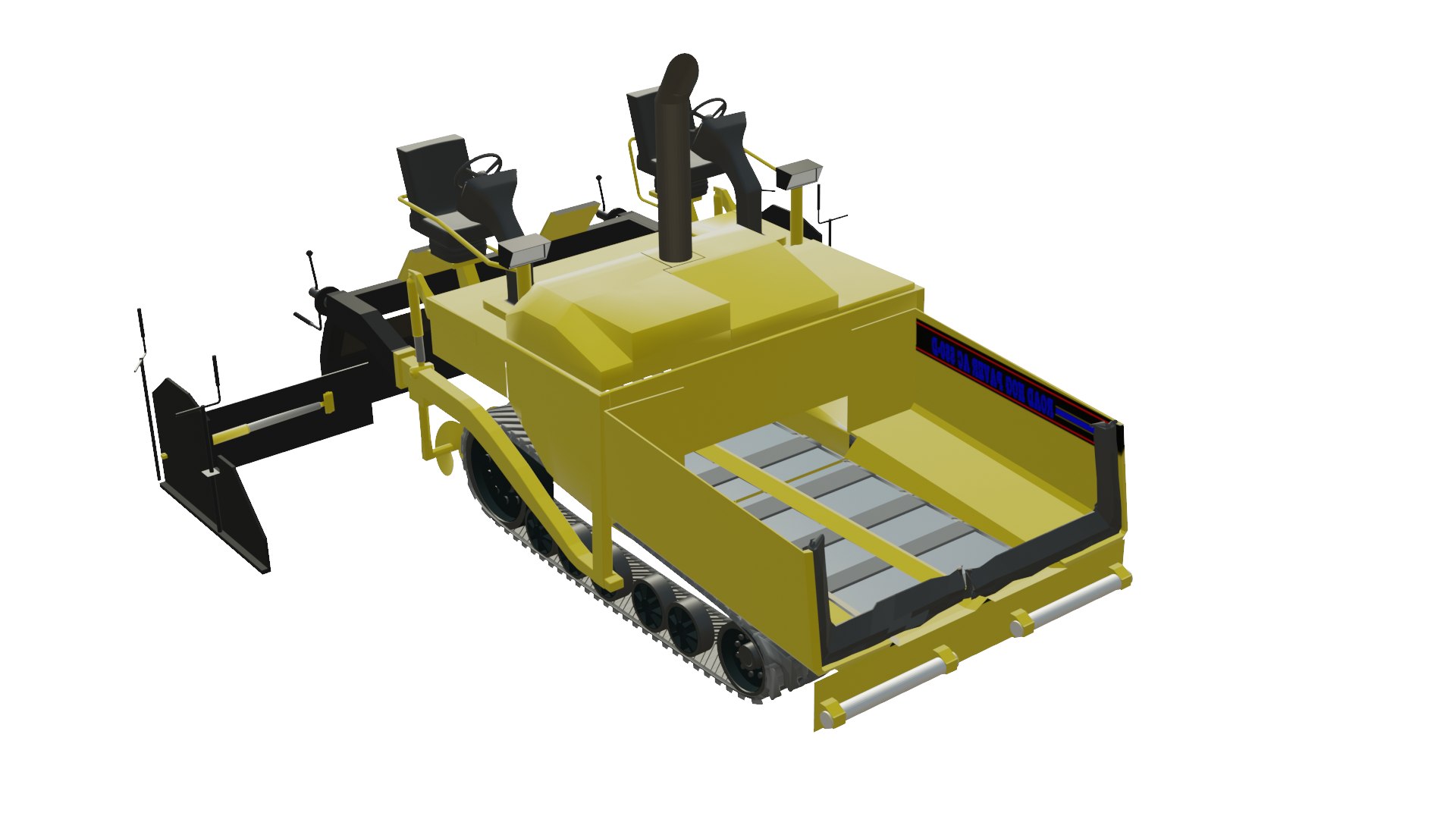 3D Tar Road Machinery - TurboSquid 1891432