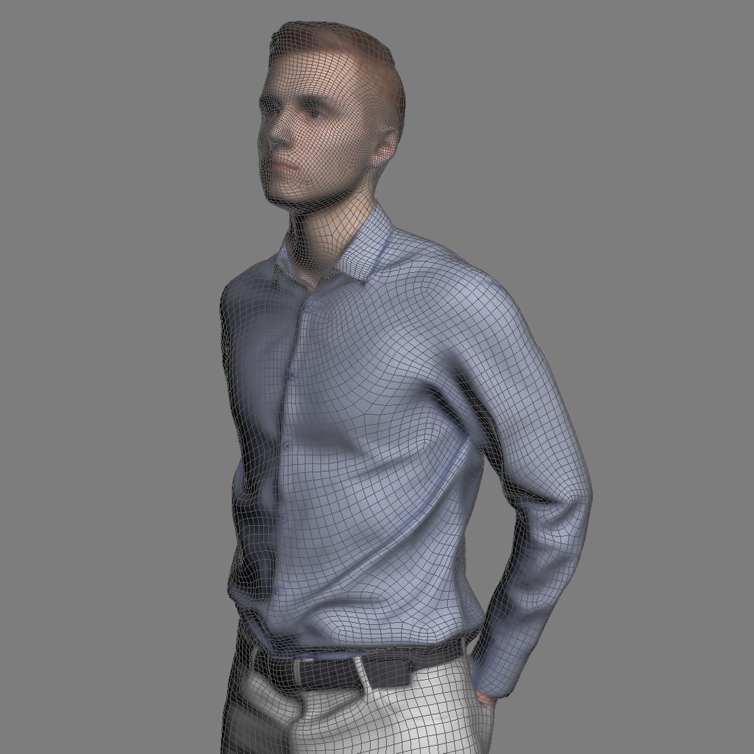 Realistic Human 3d Model
