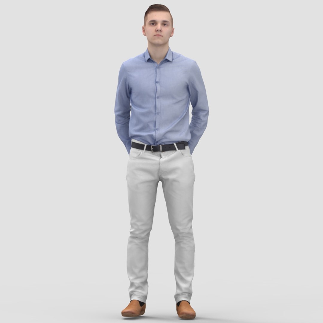 Realistic Human 3d Model