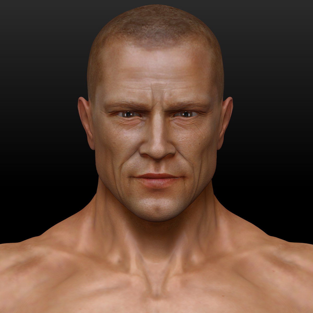 3d human male man model