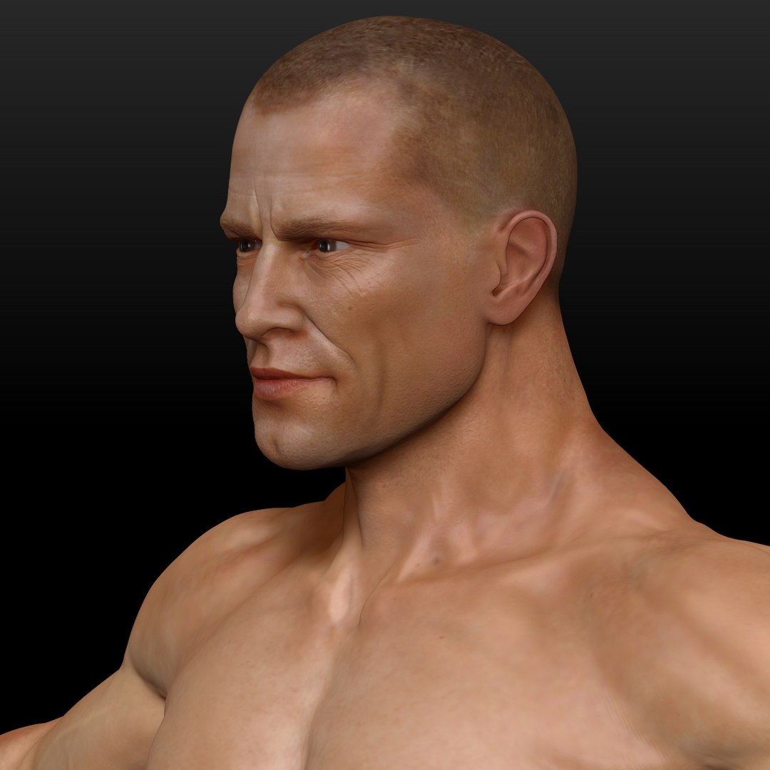 3d Human Male Man Model