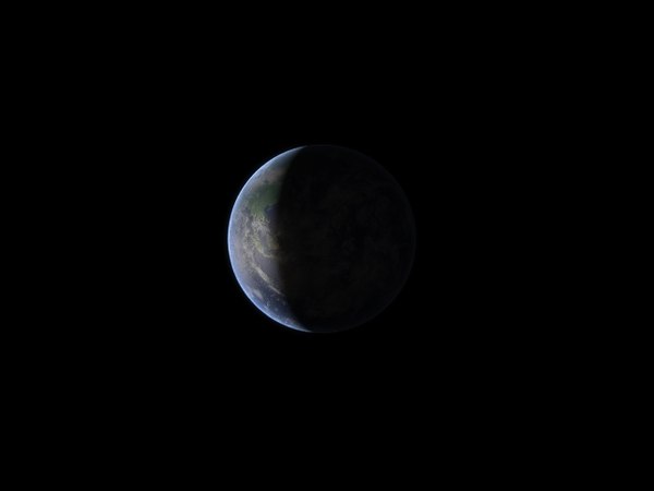 earth atmosphere 3d model