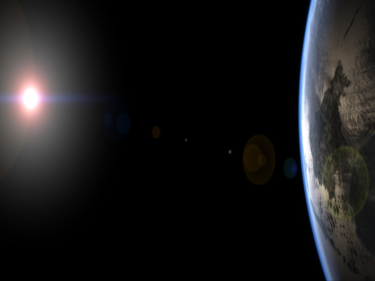 Earth Atmosphere 3d Model