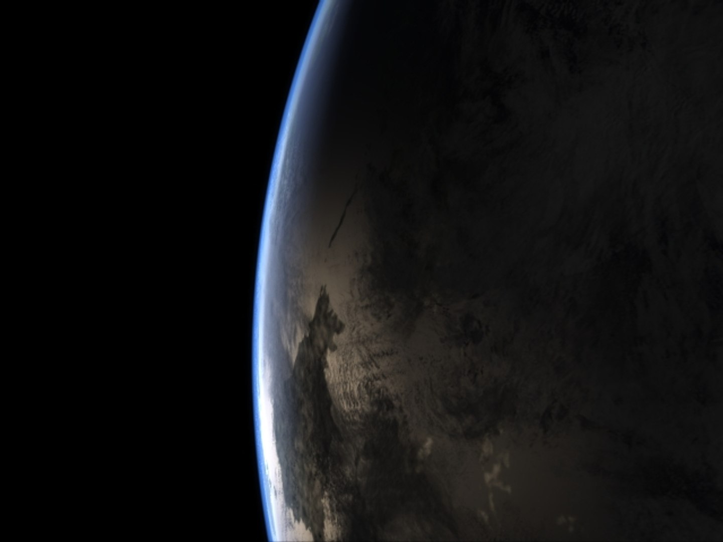Earth Atmosphere 3d Model