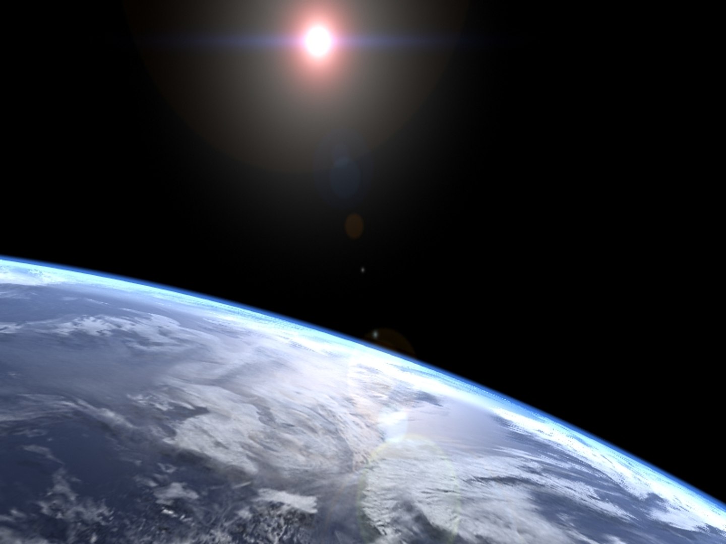 Earth Atmosphere 3d Model