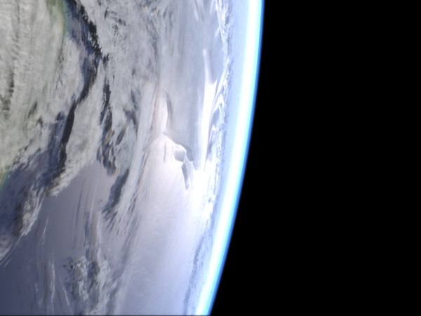 earth atmosphere 3d model