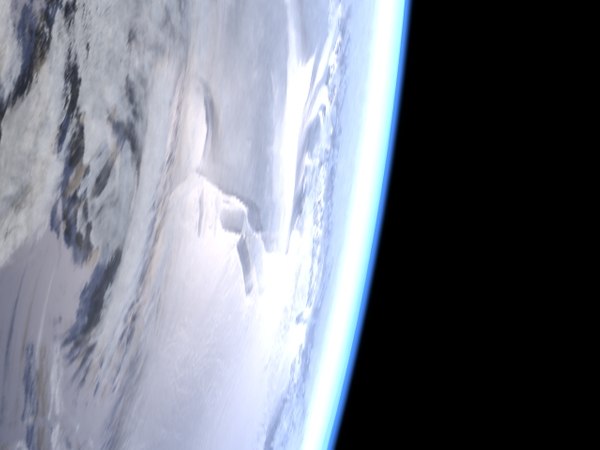 earth atmosphere 3d model