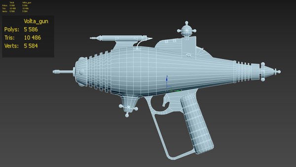modelo 3d Pistola volte - TurboSquid 1383292