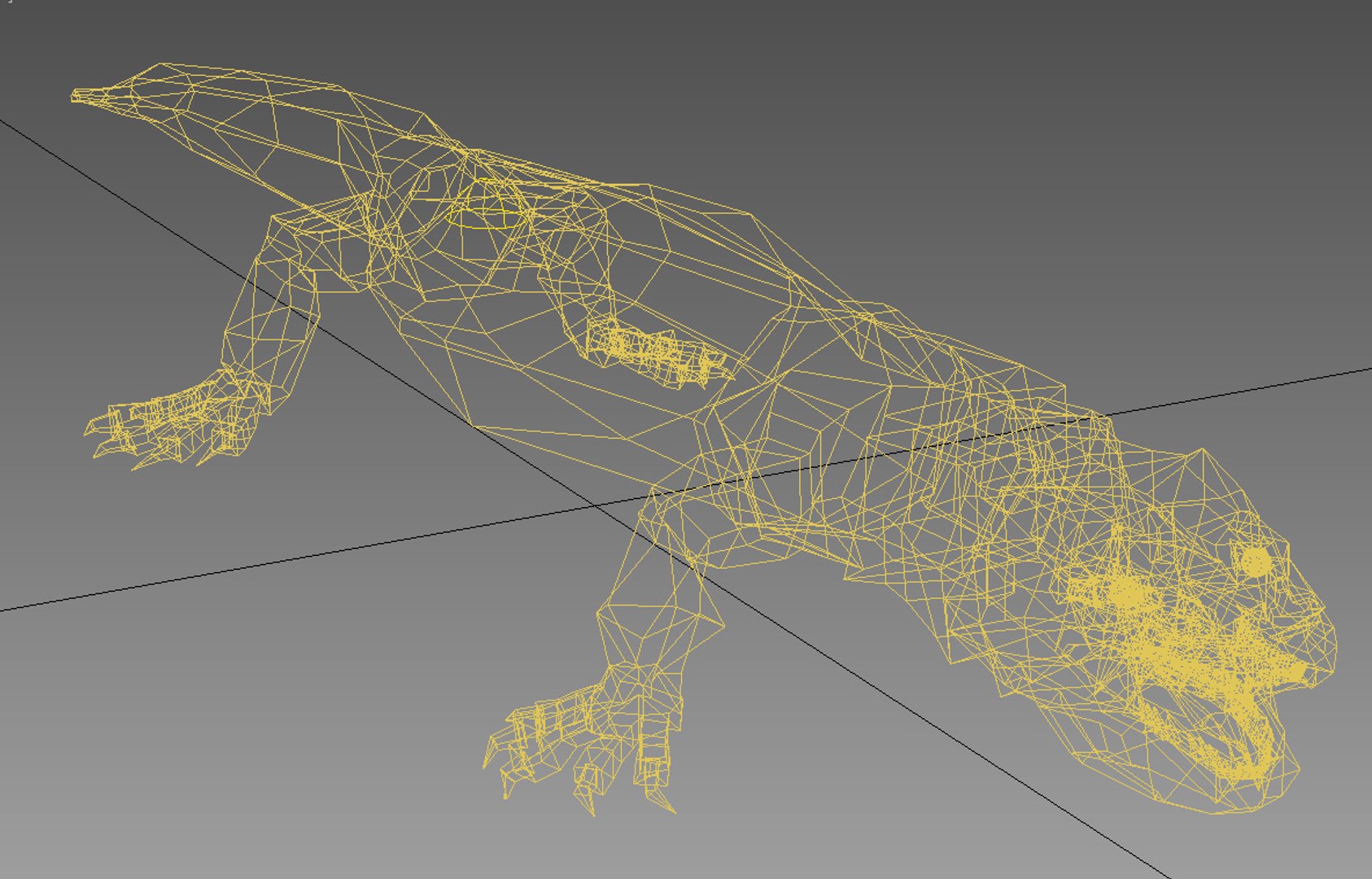 3d Gila Lizard Beaded