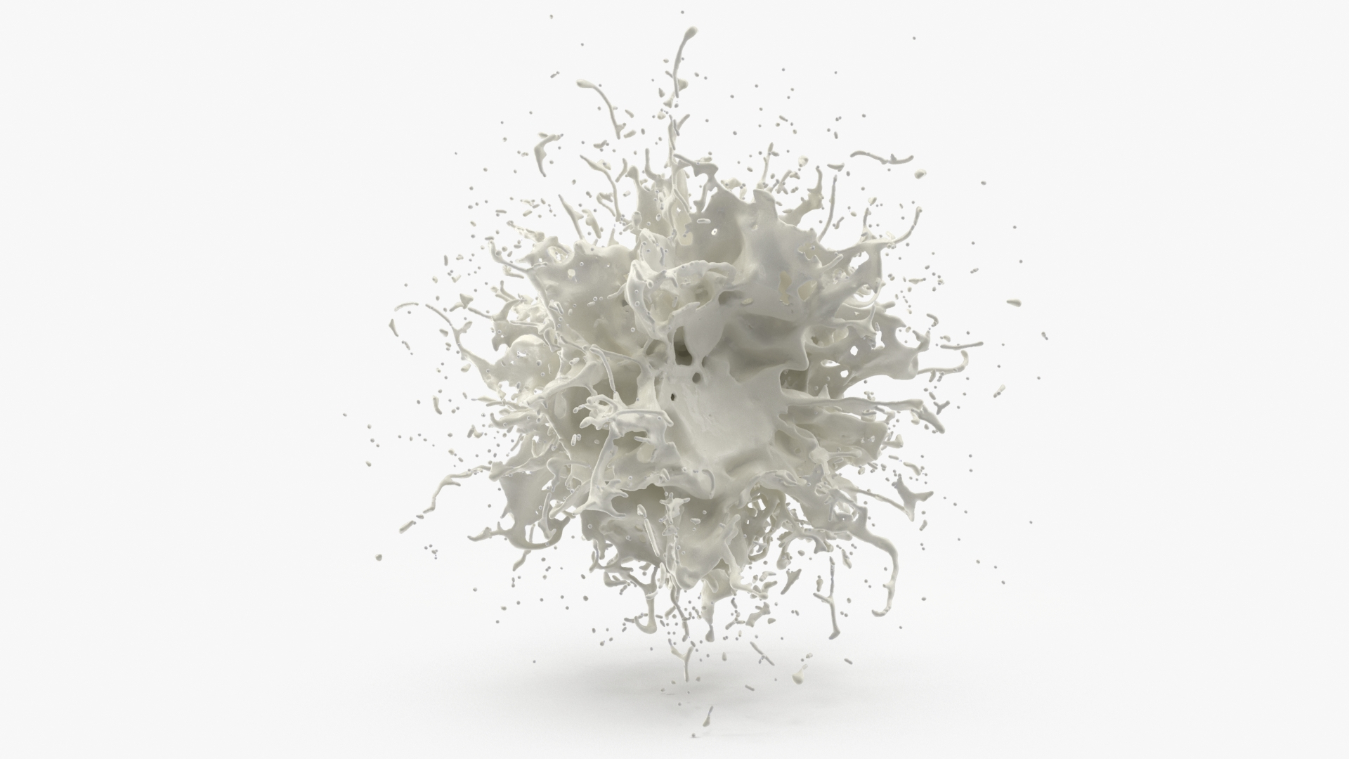 3D Milk Splash 16 - TurboSquid 1914171