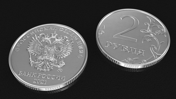 Russian 2 Rubles Coin 3D - TurboSquid 1767361