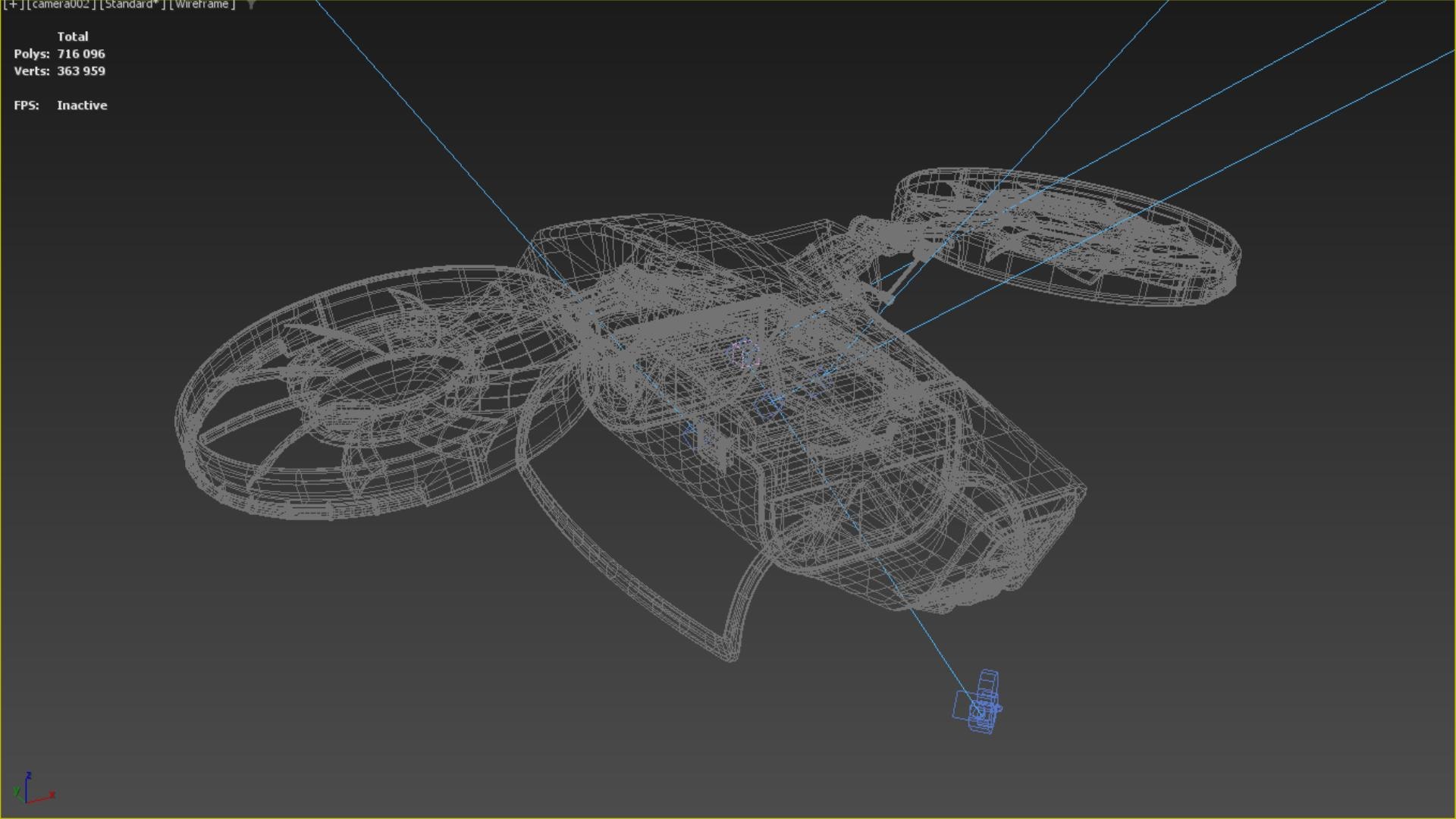 3D Futuristic Cargo Delivery Drone Unity Hdrp - TurboSquid 2210560
