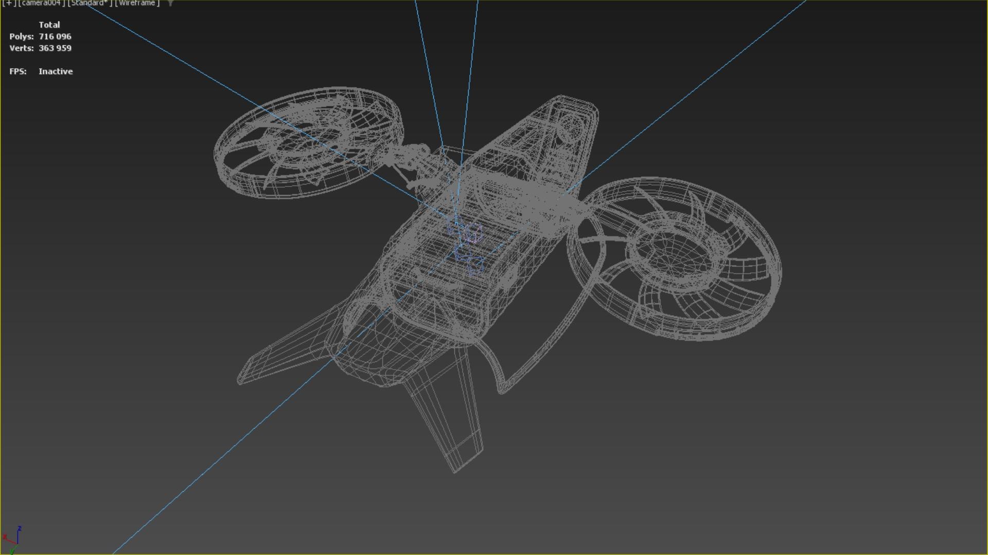 3D Futuristic Cargo Delivery Drone Unity Hdrp - TurboSquid 2210560