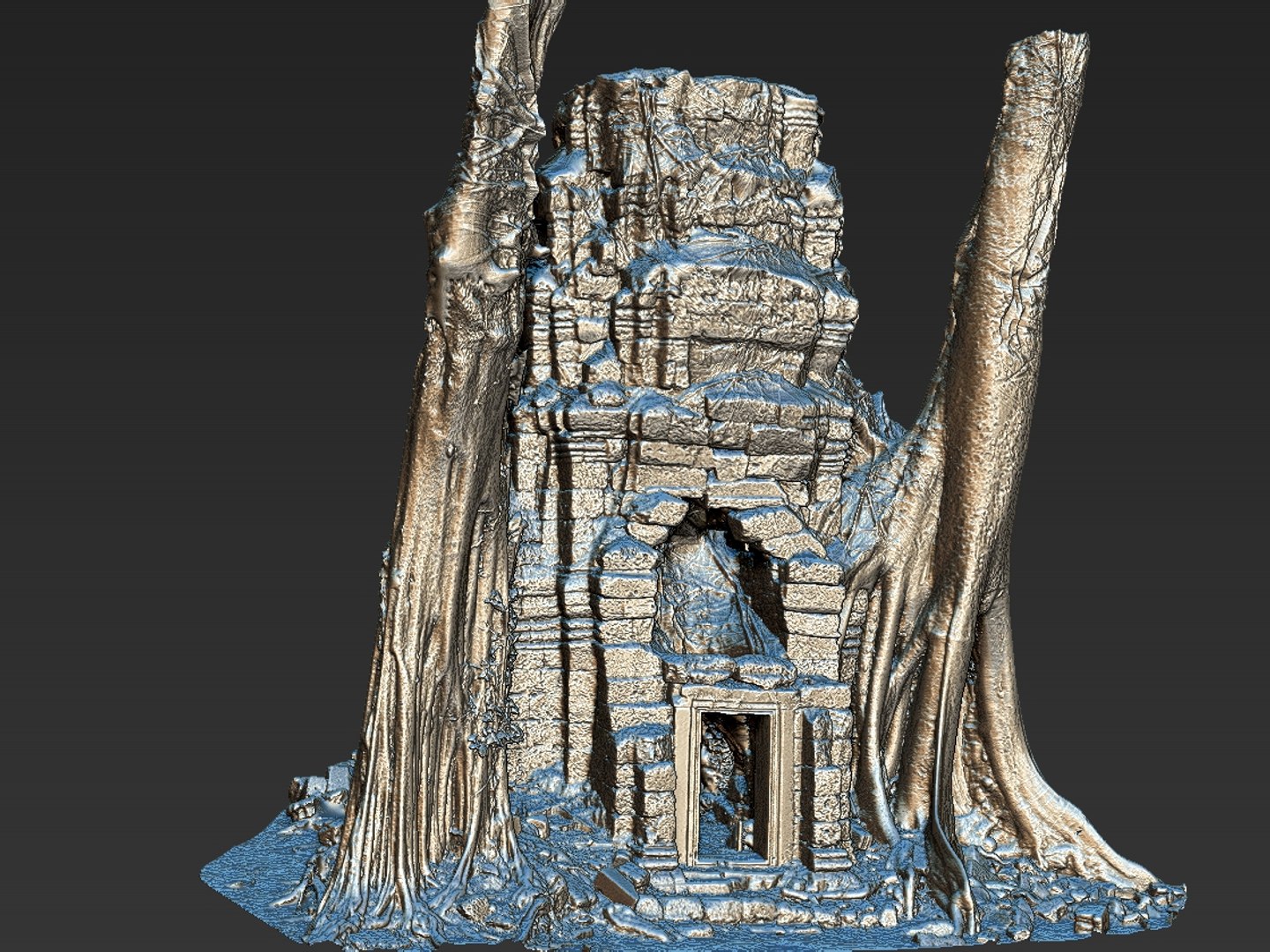3d Ancient Tree Temple 16