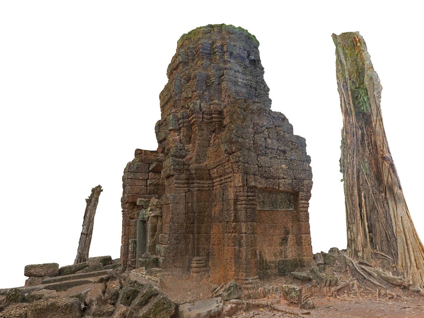 3d Ancient Tree Temple 16