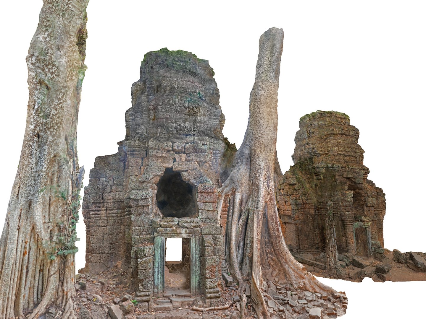 3d Ancient Tree Temple 16