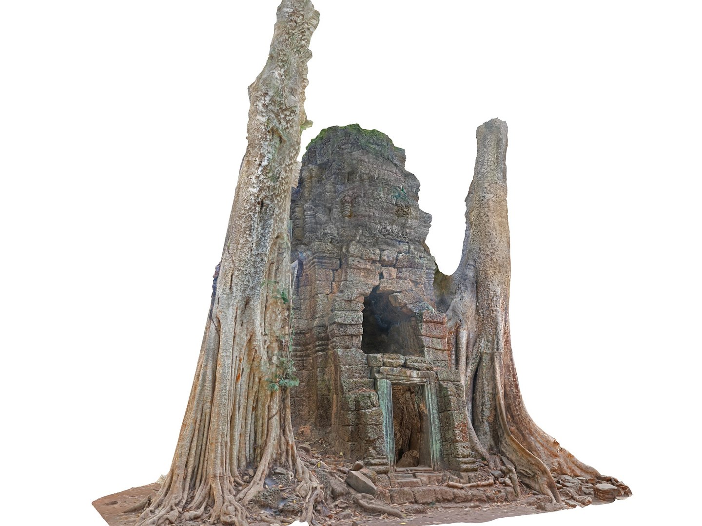 3d Ancient Tree Temple 16