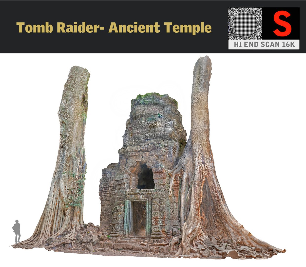 3d Ancient Tree Temple 16