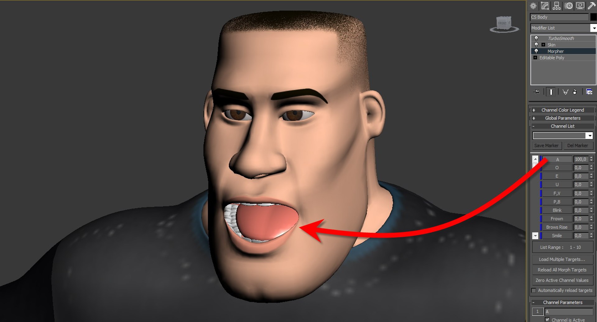 Cartoon strongman rigged strong 3D model - TurboSquid 1238432