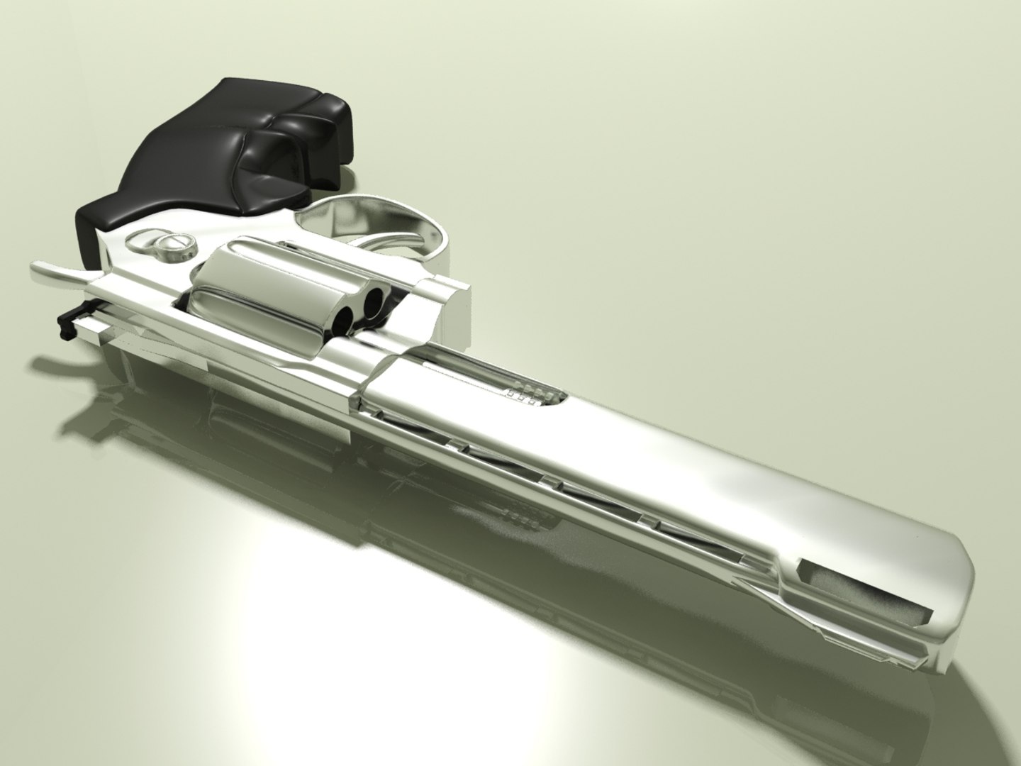 Modern Revolver Dwg
