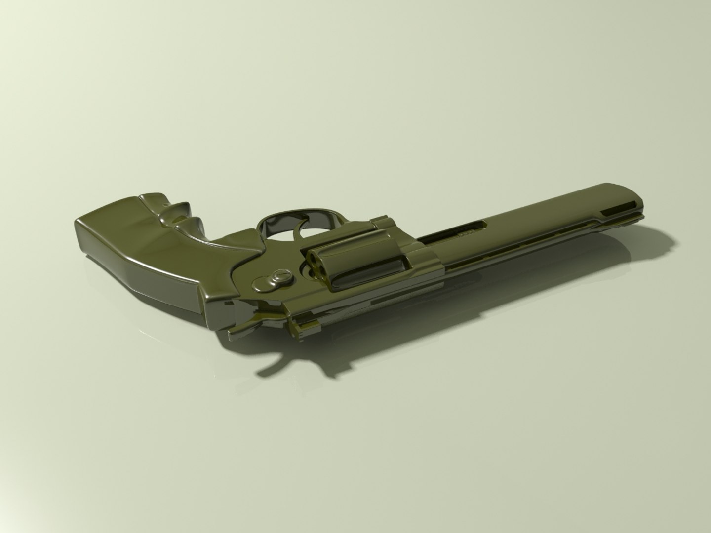 Modern Revolver Dwg