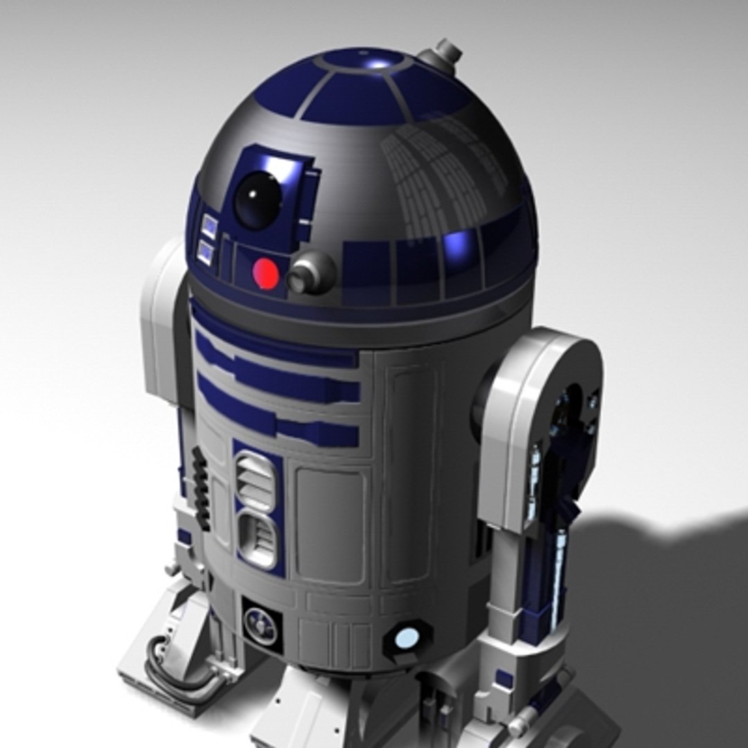 R2d2 3d 3ds