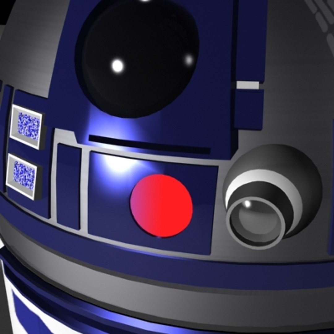 R2d2 3d 3ds
