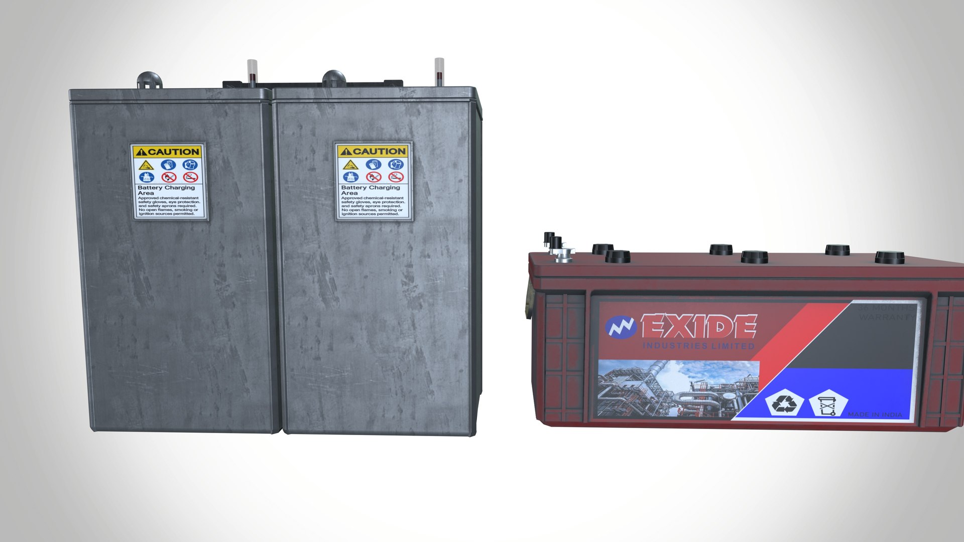 3D Battery - TurboSquid 2260290
