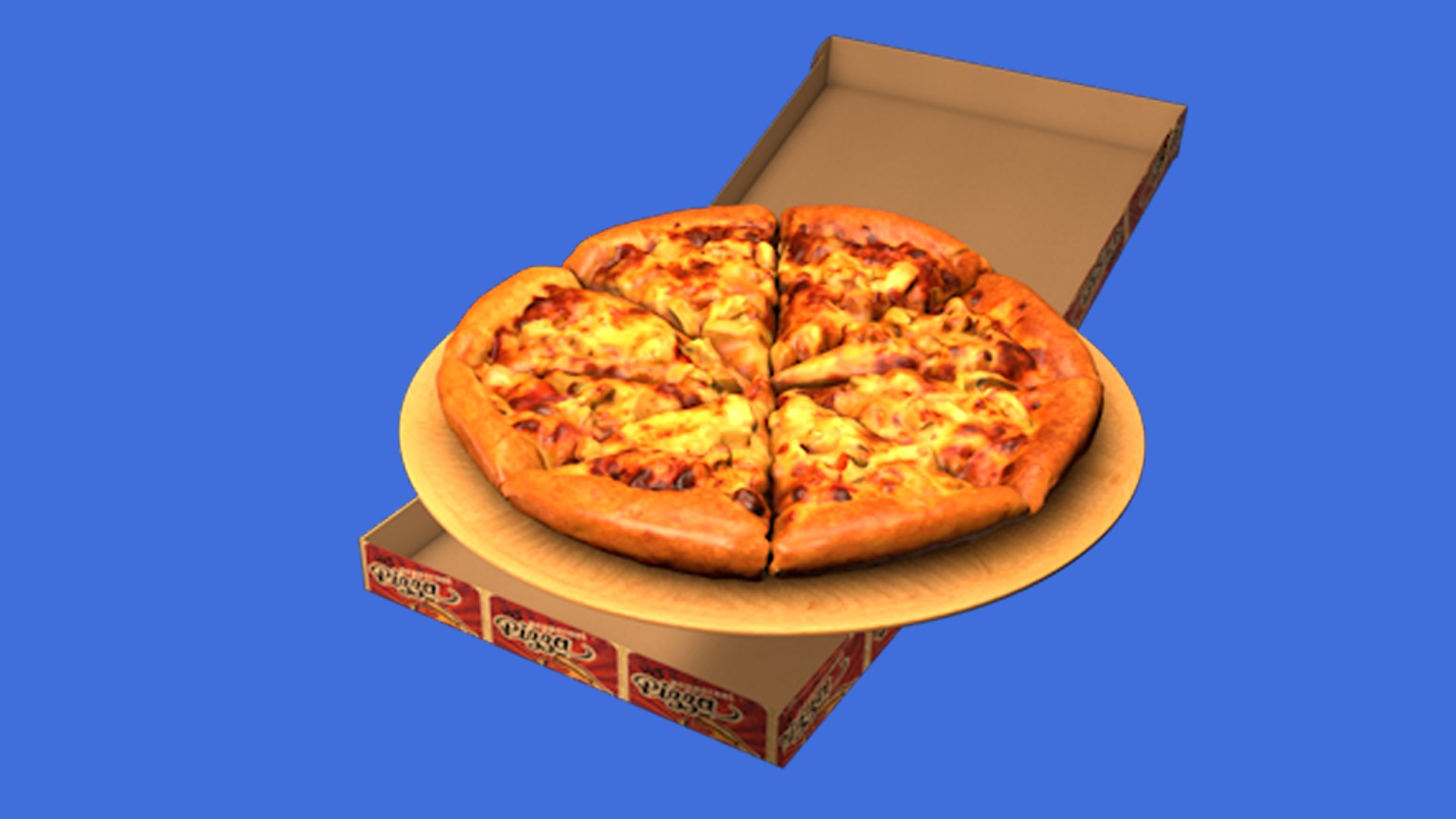 Pizza Animate 3D - TurboSquid 1604769