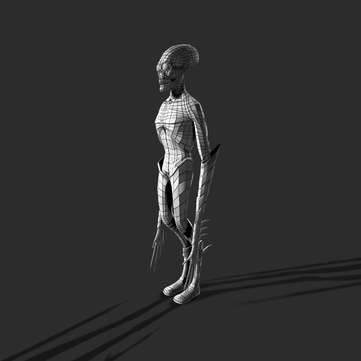 3d humanoid super natural