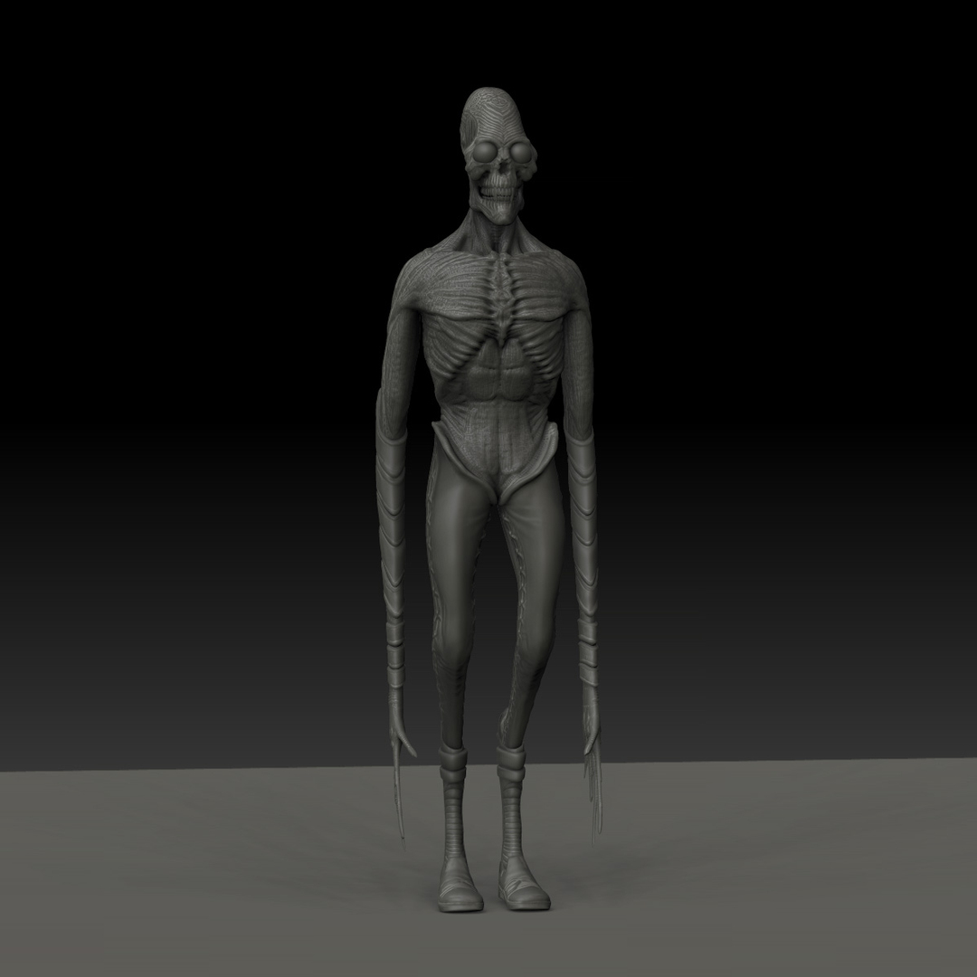 3d humanoid super natural